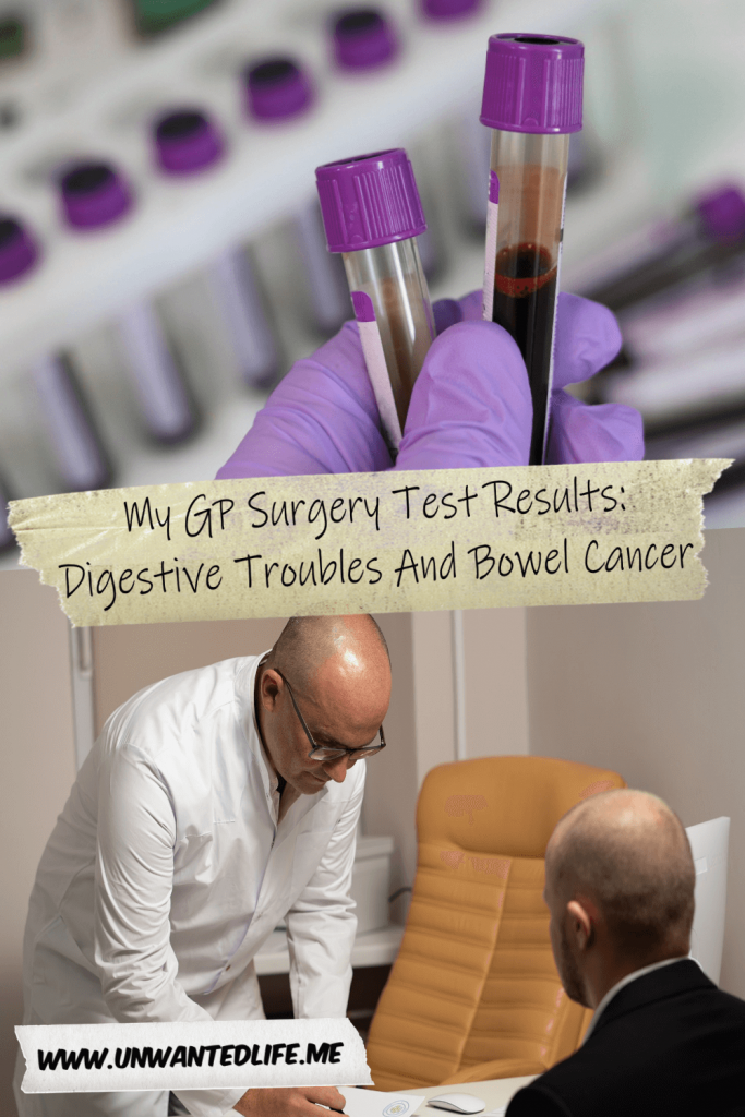 My GP Surgery Test Results: Digestive Troubles And Bowel Cancer