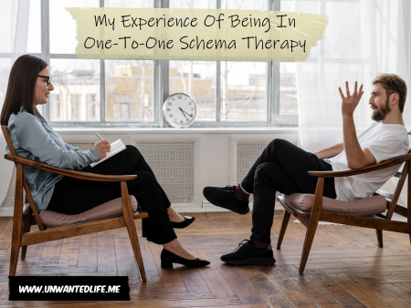 My Experience Of Being In One-To-One Schema Therapy