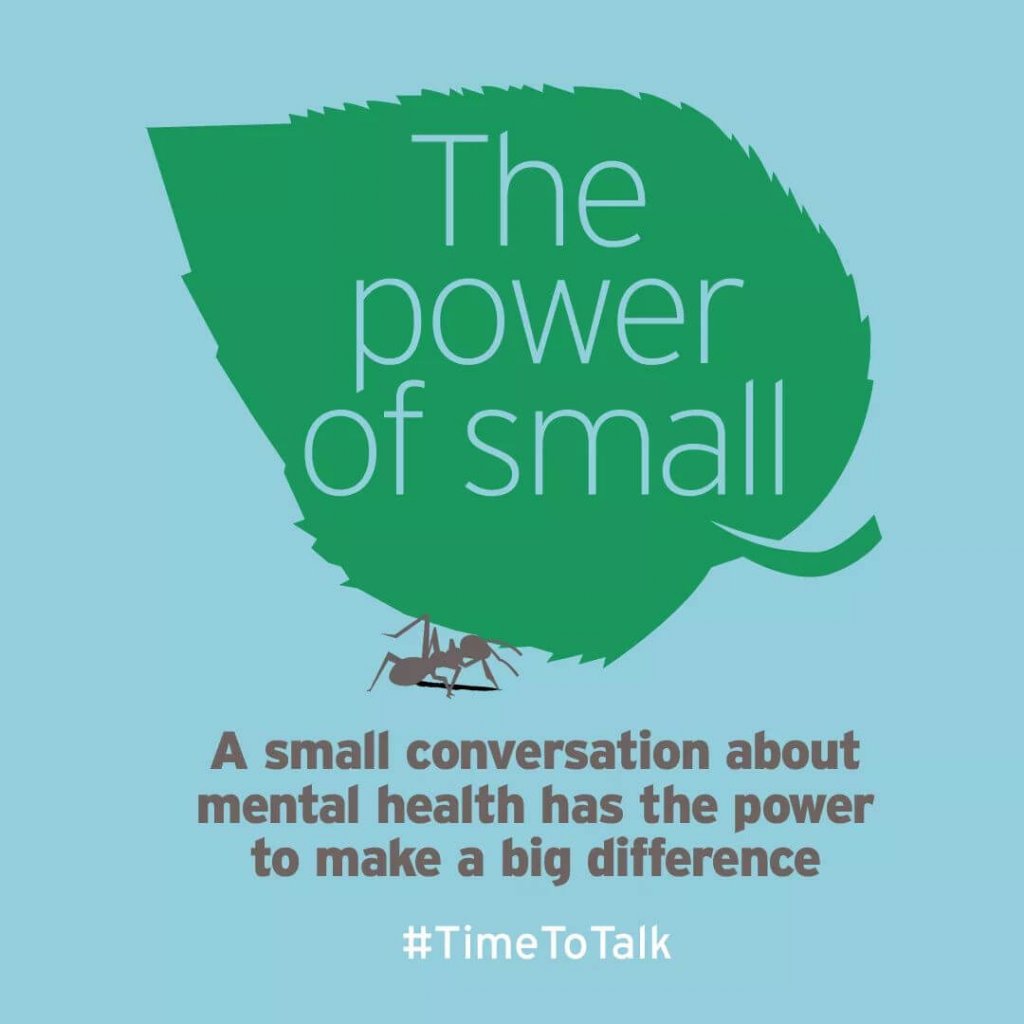 The Power Of Small: Time To Talk Day - Unwanted Life