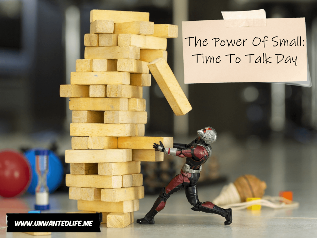 The Power Of Small: Time To Talk Day - Unwanted Life