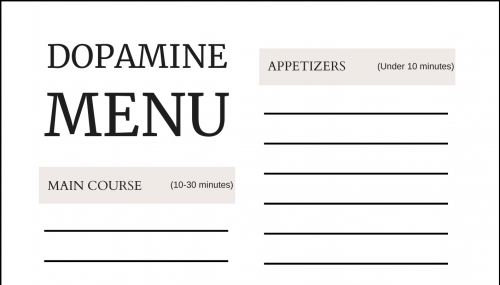 Dopamine Menu: Great Lessons From ADHD That Help Wellbeing
