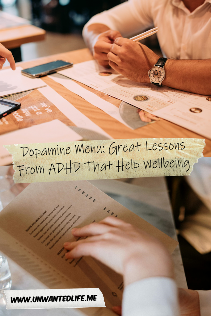 Dopamine Menu: Great Lessons From ADHD That Help Wellbeing